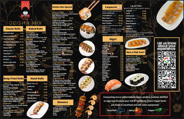 GEISHA MIX - TEMP. CLOSED - Updated December 2025 - 155 Photos & 32 ...