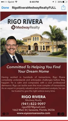 RIGO RIVERA - REALTOR - Updated June 2025 - 1819 Main St, Sarasota ...