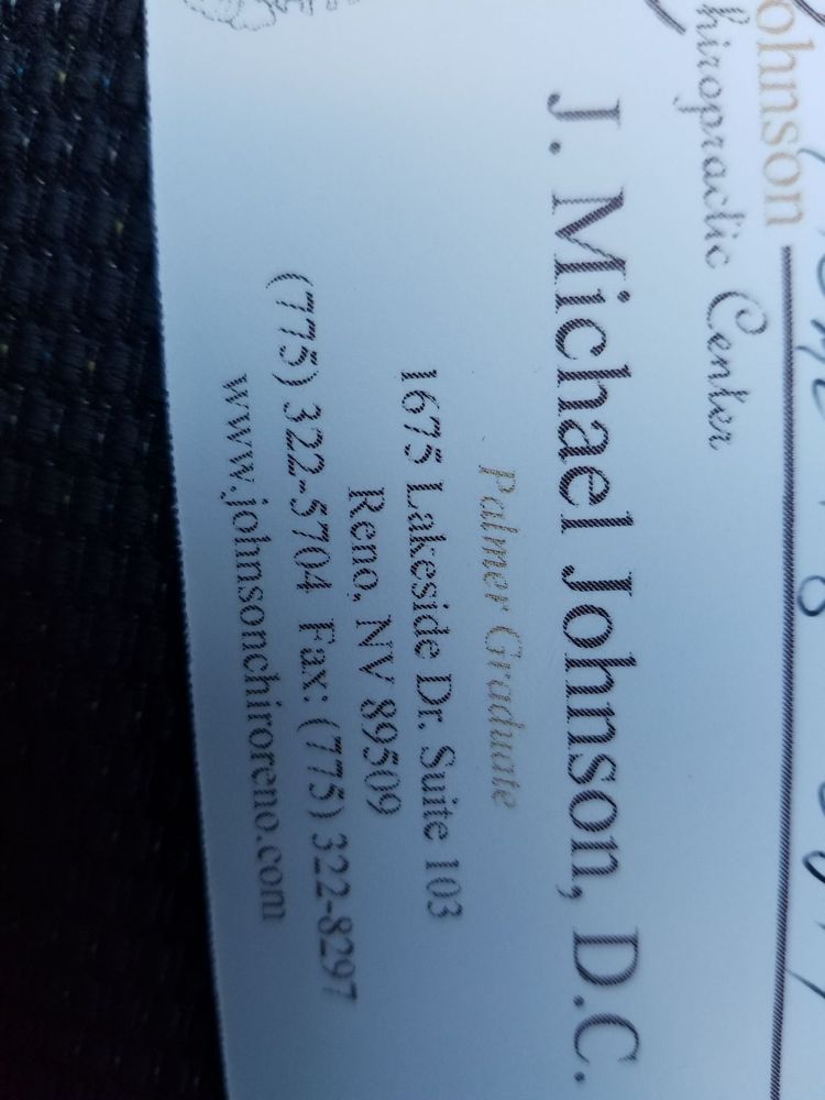 JOHNSON CHIROPRACTIC CENTER - Updated August 2025 - 18 Reviews - 1675 ...