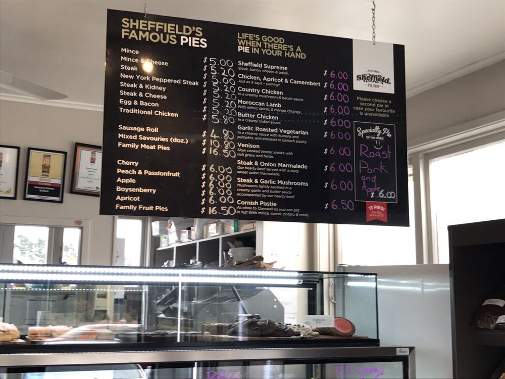THE FAMOUS SHEFFIELD PIE SHOP - 51 West Coast Road, Sheffield ...