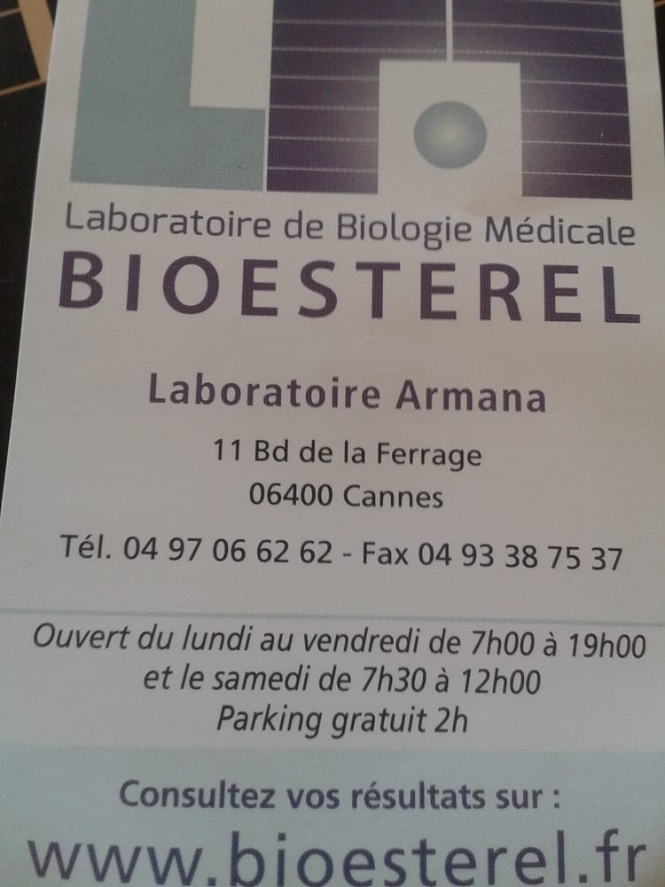BIOESTEREL - 11 bd Ferrage, Cannes, Alpes-Maritimes, France ...