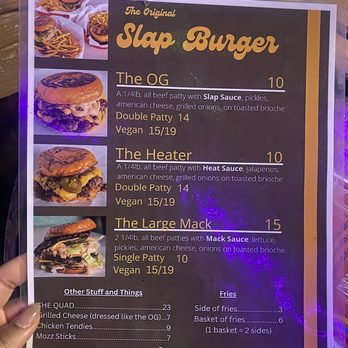 ORIGINAL SLAP BURGER - Updated June 2024 - 63 Photos & 42 Reviews ...