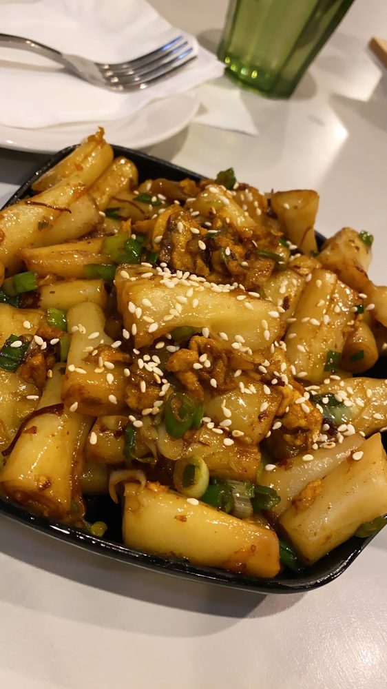 Fried Noodle Rice Rolls with XO Sauce in NYC : r/FoodNYC