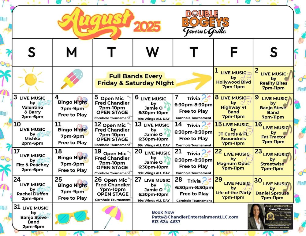 DOUBLE BOGEYS TAVERN & GRILLE - Updated August 2025 - 37 Photos & 15 ...