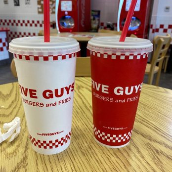 Five Guys Drinks