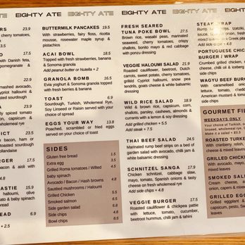 EIGHTY ATE - Updated May 2024 - 16 Photos & 13 Reviews - 88 West St, North Sydney New South ...