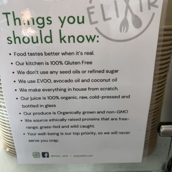 ELIXIR SUPERFOOD & JUICE - Updated November 2025 - 267 Photos & 104 ...