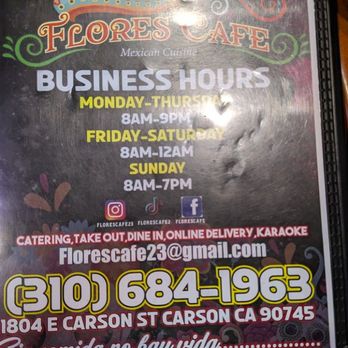 FLORES CAFE - Updated September 2024 - 135 Photos & 133 Reviews - 1804 ...