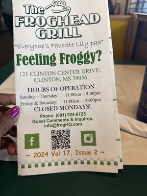 THE FROGHEAD GRILL - Updated August 2025 - 141 Photos & 209 Reviews ...