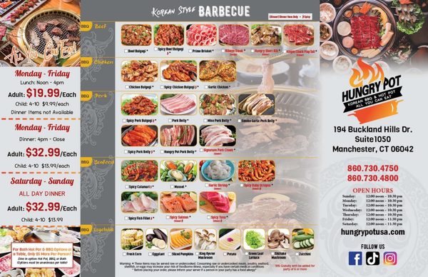 HUNGRY POT KOREAN BBQ & HOT POT - Updated June 2025 - 187 Photos & 72 ...