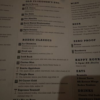 RODEO ROOM - Updated July 2024 - 250 Photos & 93 Reviews - 231 W ...