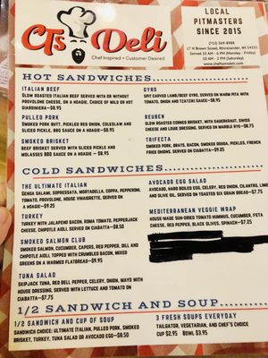 CT’S DELI - Updated October 2025 - 95 Photos & 132 Reviews - 17 N Brown ...