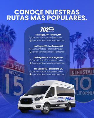 702 SHUTTLES - Updated December 2025 - 1404 N Eastern Ave, Las Vegas, Nevada - Buses - Phone ...