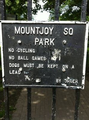 MOUNTJOY SQUARE PARK - Mountjoy Square, Dublin, Republic of Ireland - Yelp