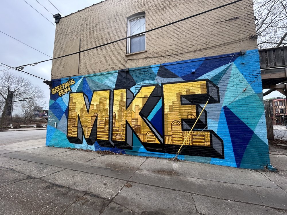 GREETINGS FROM MKE MURAL - Updated November 2024 - 215 W Florida St ...