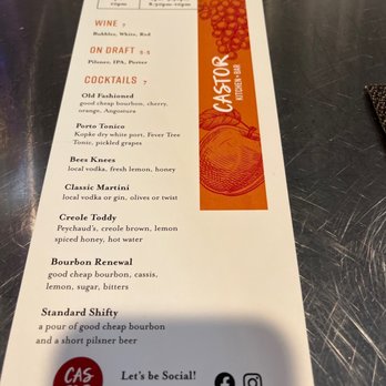 CASTOR KITCHEN & BAR - Updated September 2024 - 129 Photos & 157 ...