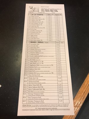 FUJI HIBACHI & SUSHI - Updated October 2025 - 30 Reviews - 2608 Main St ...