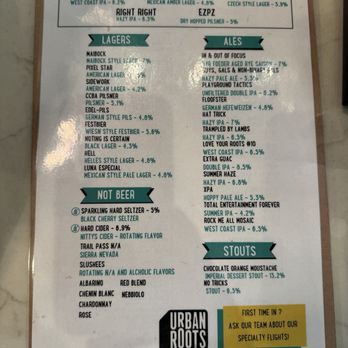 URBAN ROOTS BREWING & SMOKEHOUSE - Updated January 2025 - 1935 Photos ...