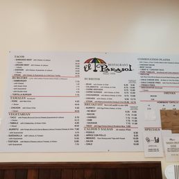 EL PARASOL - Updated June 2025 - 21 Photos & 89 Reviews - 1903 Central ...