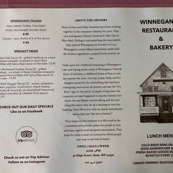WINNEGANCE RESTAURANT & BAKERY - 47 Photos & 72 Reviews - 36 High St ...