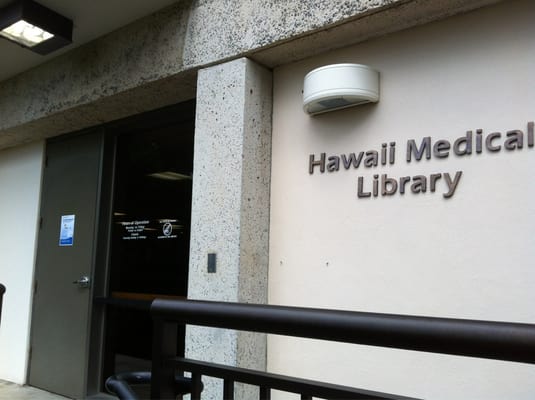 HAWAII MEDICAL LIBRARY - Updated December 2025 - 1301 Punchbowl St ...