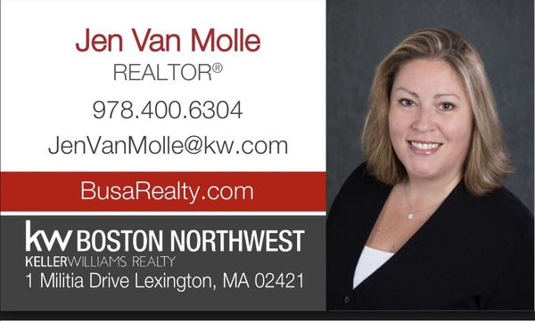 JENNIFER VAN MOLLE - BUSA REALTY - 34 Abbott Rd, Waltham, MA - Yelp
