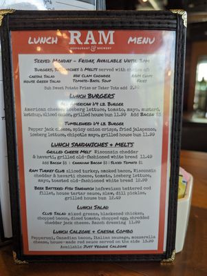 RAM RESTAURANT & BREWHOUSE - Updated November 2025 - 132 Photos & 254 ...