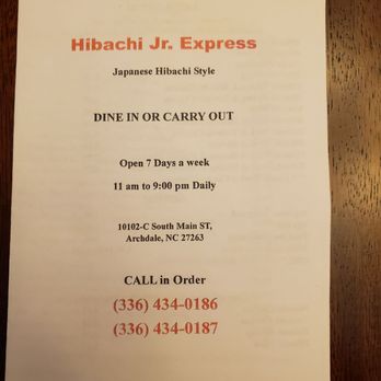 HIBACHI JR EXPRESS - Updated December 2025 - 44 Photos & 28 Reviews ...