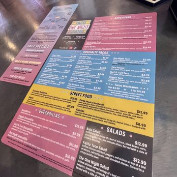 ONE NIGHT TACO STAND - 956 Photos & 422 Reviews - 9703 San Jose Blvd ...