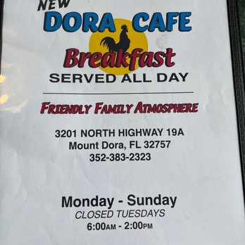 DORA CAFE - Updated October 2024 - 31 Photos & 72 Reviews - 3201 N Hwy ...