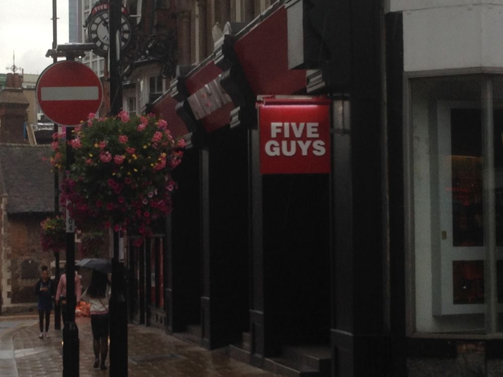 FIVE GUYS - 7 /11 High Street, Croydon, London, United Kingdom - Yelp