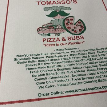TOMASSO’S PIZZA AND SUBS - Updated March 2025 - 137 Photos & 185 ...