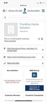 FRONTLINE INSURANCE - Updated December 2025 - 17 Photos & 92 Reviews ...