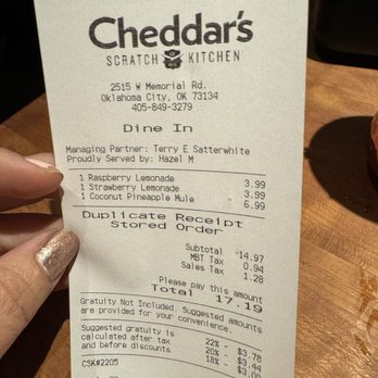 CHEDDAR’S SCRATCH KITCHEN - Updated November 2024 - 112 Photos & 88 ...