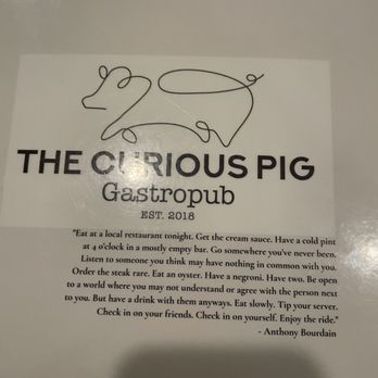 THE CURIOUS PIG - Updated June 2024 - 192 Photos & 251 Reviews - 114 ...