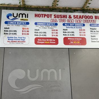 UMI HOTPOT SEAFOOD & SUSHI BUFFET - Updated December 2025 - 289 Photos ...