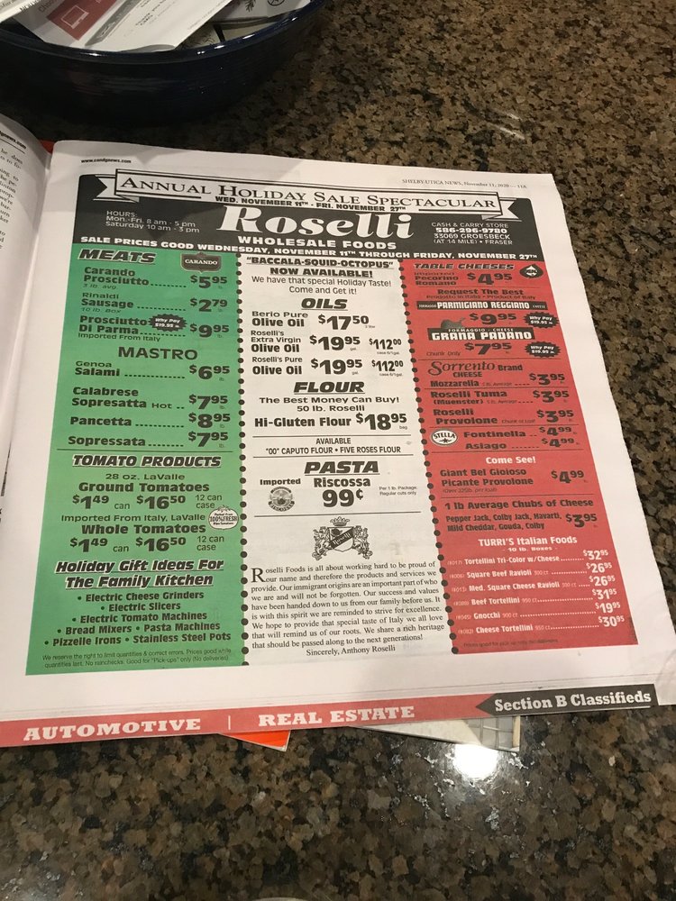 ROSELLI WHOLESALE FOODS - Updated November 2024 - 10 Photos - 33069 ...