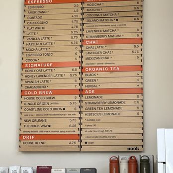 NOOK COFFEE BAR - Updated May 2024 - 441 Photos & 241 Reviews - 980 W ...