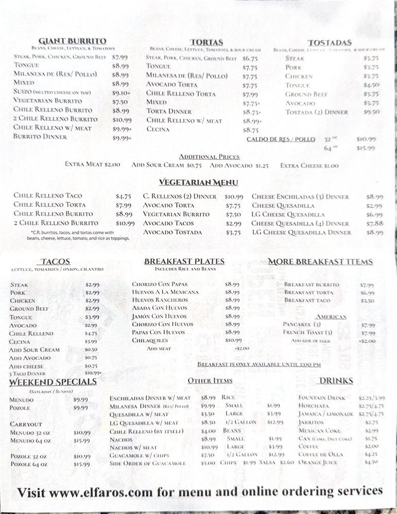 EL FARO - Updated April 2025 - 68 Photos & 61 Reviews - 3422 S Harlem ...