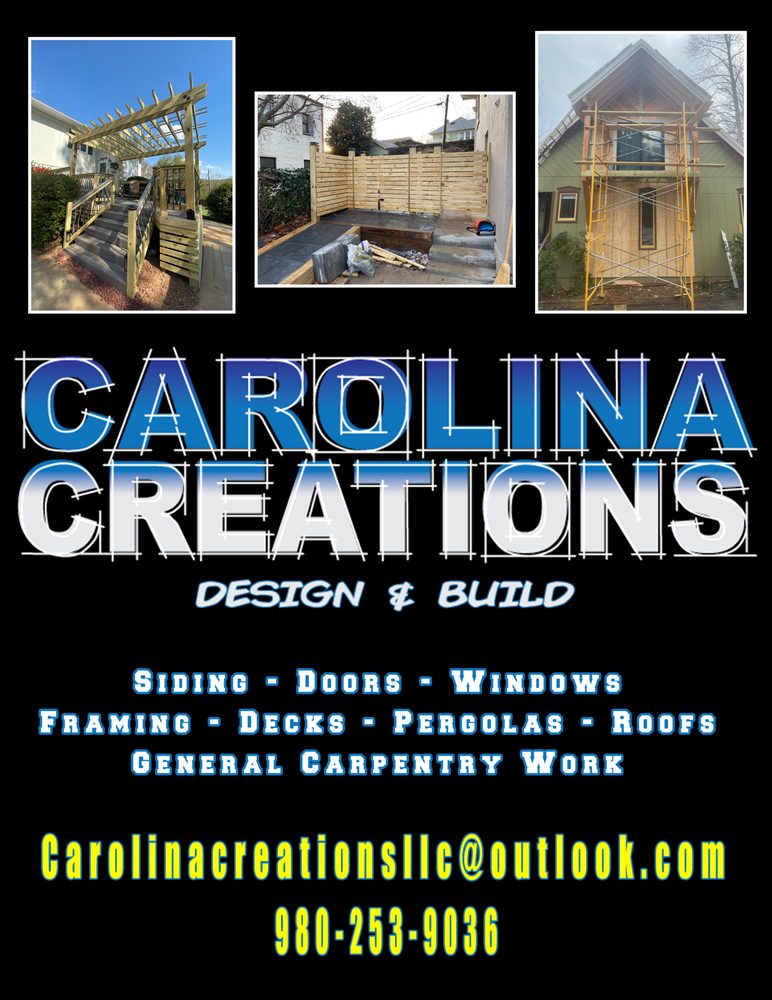 CAROLINA CUSTOMS CONSTRUCTION - Updated August 2025 - Charlotte, North ...