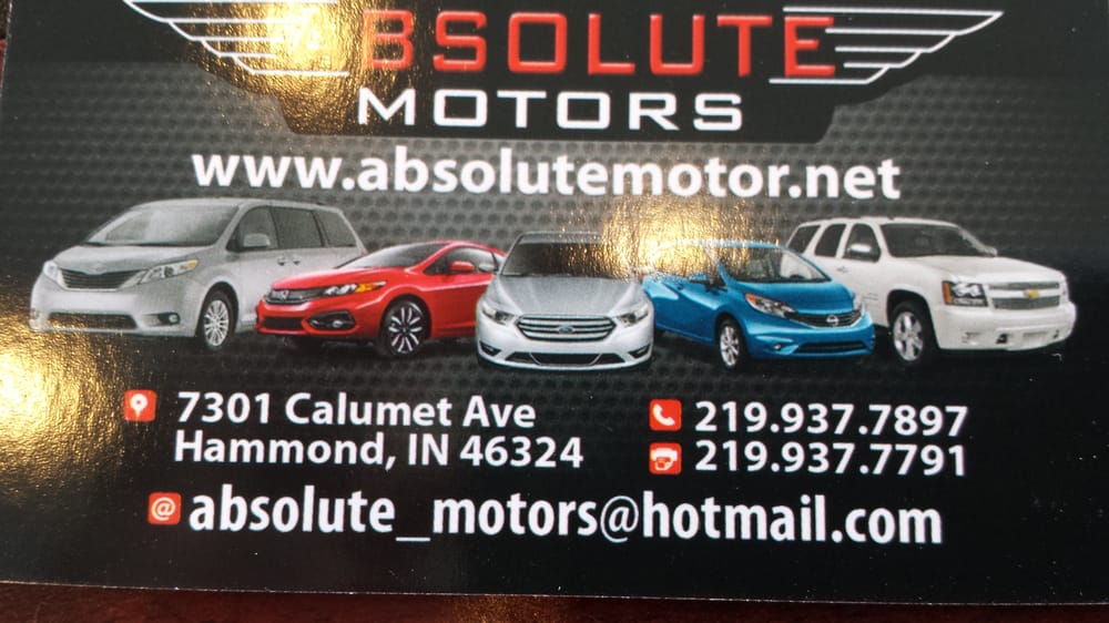 ABSOLUTE MOTORS - Updated December 2025 - 12 Reviews - 7301 Calumet Ave ...