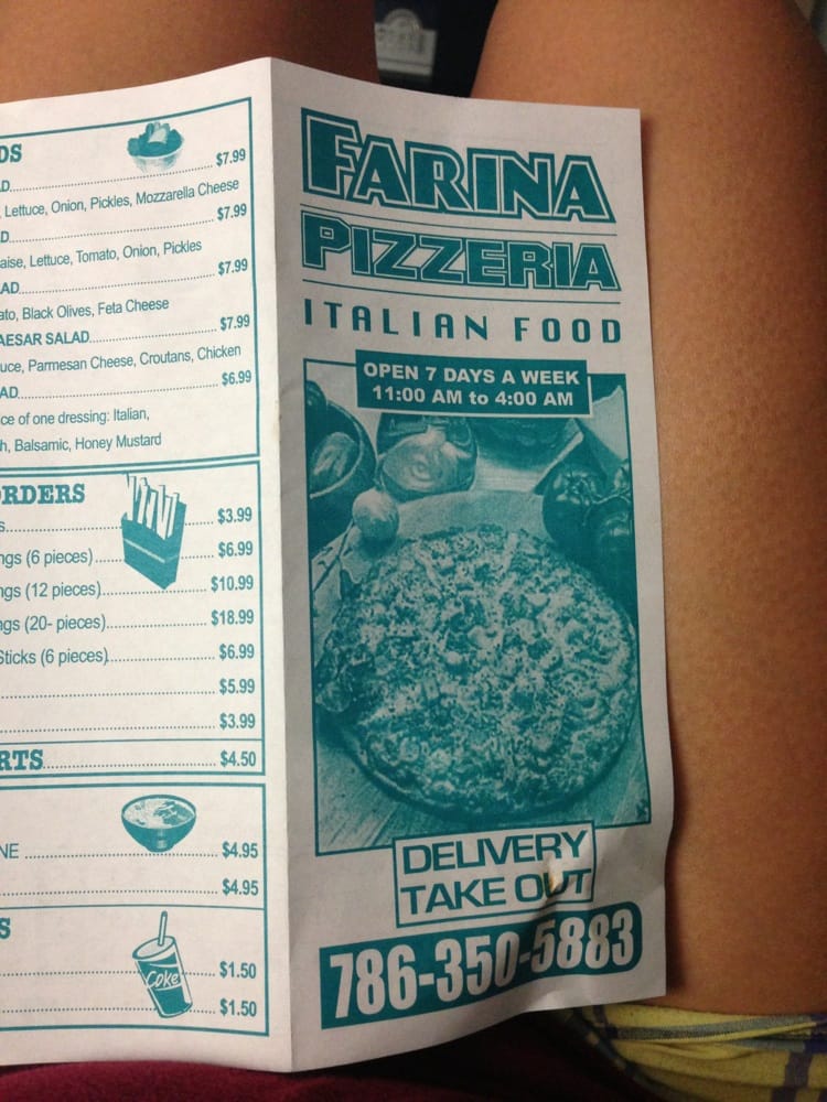 FARINA PIZZERIA ITALIAN FOOD - Updated June 2024 - Miami, Florida ...