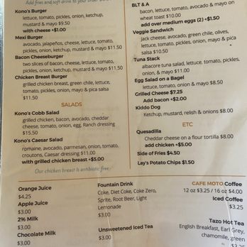 KONO’S CAFE - Updated May 2025 - 1817 Photos & 2228 Reviews - 704 ...