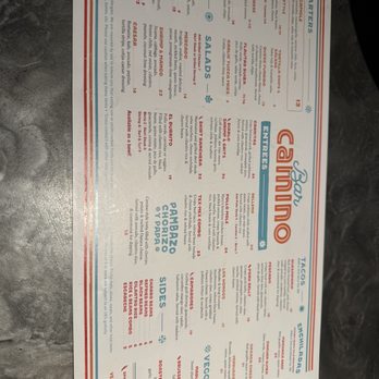 BAR CAMINO - Updated May 2025 - 687 Photos & 490 Reviews - 1470 N ...