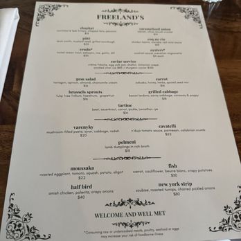 FREELAND’S RESTAURANT - Updated August 2025 - 106 Photos & 21 Reviews ...