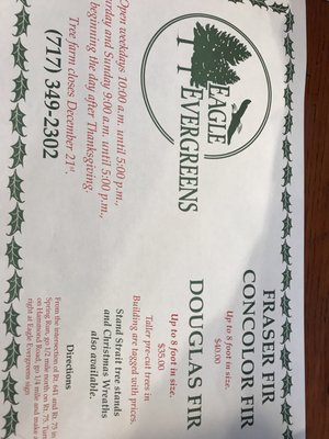 EAGLE EVERGREENS - Updated December 2025 - 20043 Hammond Rd, Spring Run, Pennsylvania ...