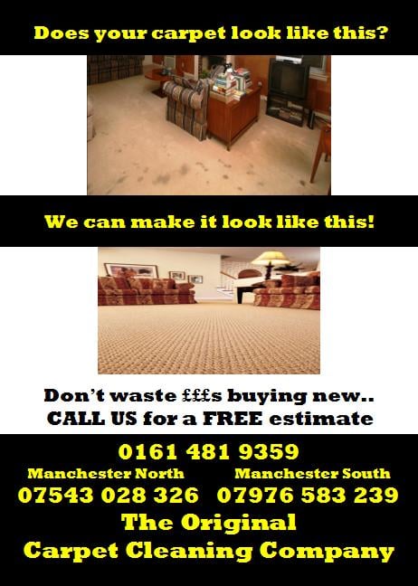 THE ORIGINAL CARPET CLEANING COMPANY - Updated August 2024 - Bury ...