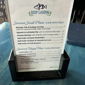 DEEP LAGOON SEAFOOD & OYSTER HOUSE - MARCO ISLAND - Updated May 2024 ...