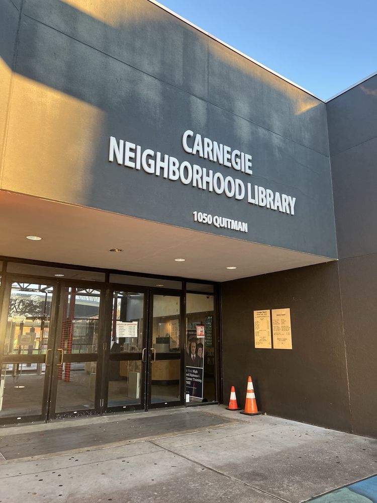 CARNEGIE NEIGHBORHOOD LIBRARY - Updated December 2025 - 1050 Quitman ...