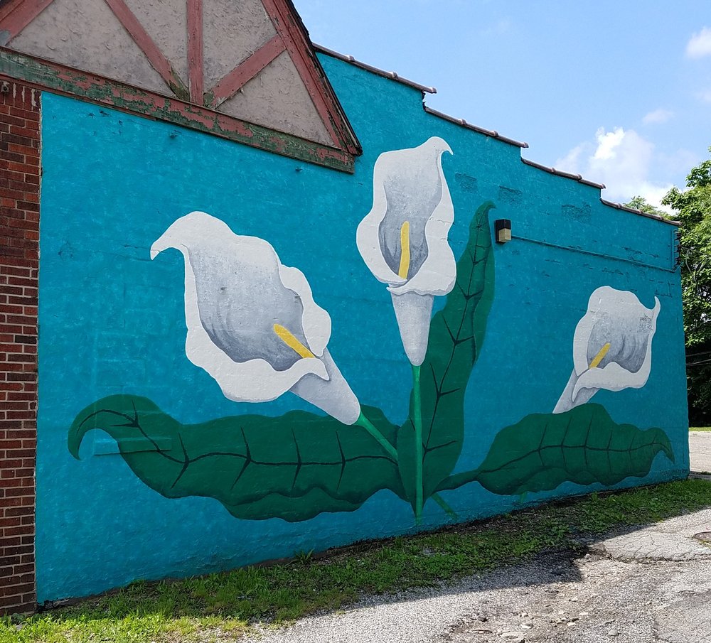 LILIES MURAL - 2726 E New York St, Indianapolis, IN - Yelp